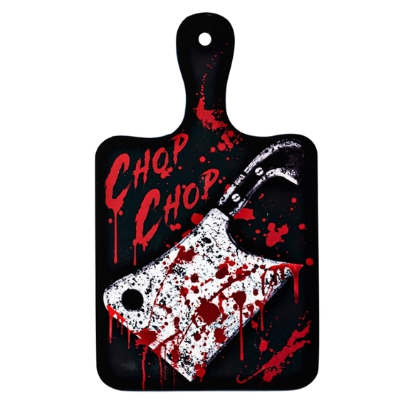 Alchemy Gothic | Kitchen | Alchemy Gothic Chop Chop Cutting Board Blood ...